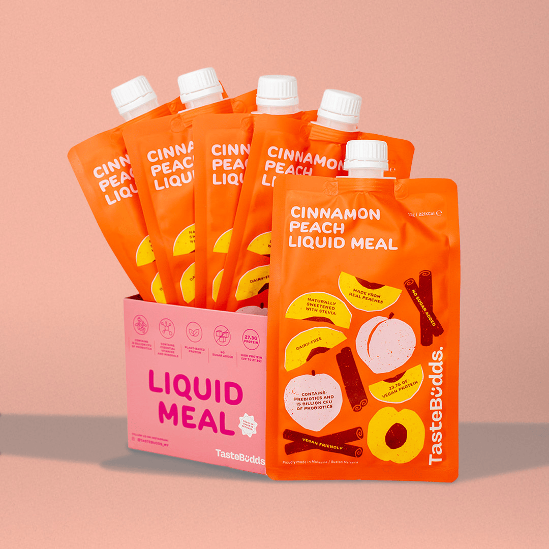 [New] Cinnamon Peach Liquid Meal – TasteBudds