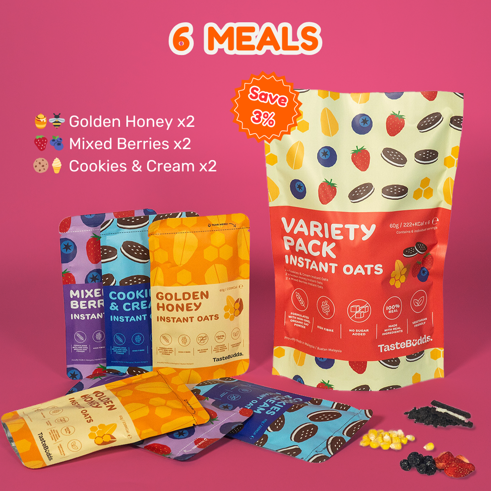 Instant Oats Variety Pack – TasteBudds