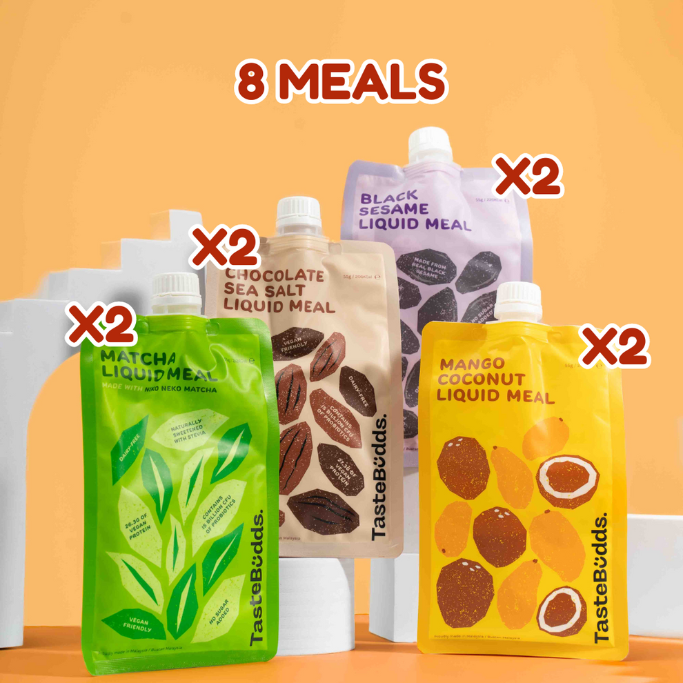 Liquid Meal Variety Pack | 8 Meals & 16 Meals – TasteBudds